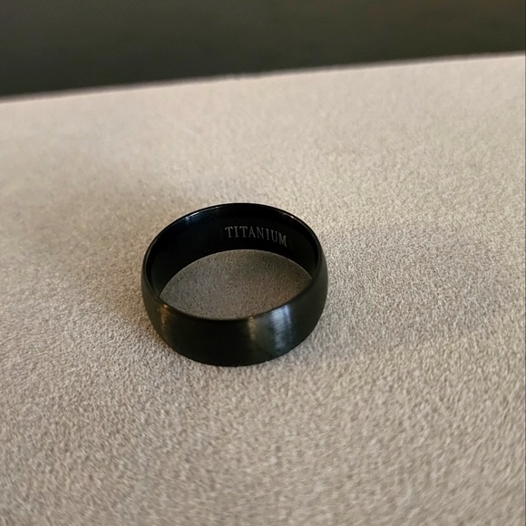 Accessories | Mens Titanium Frosted Matte Band 1 | Poshmark